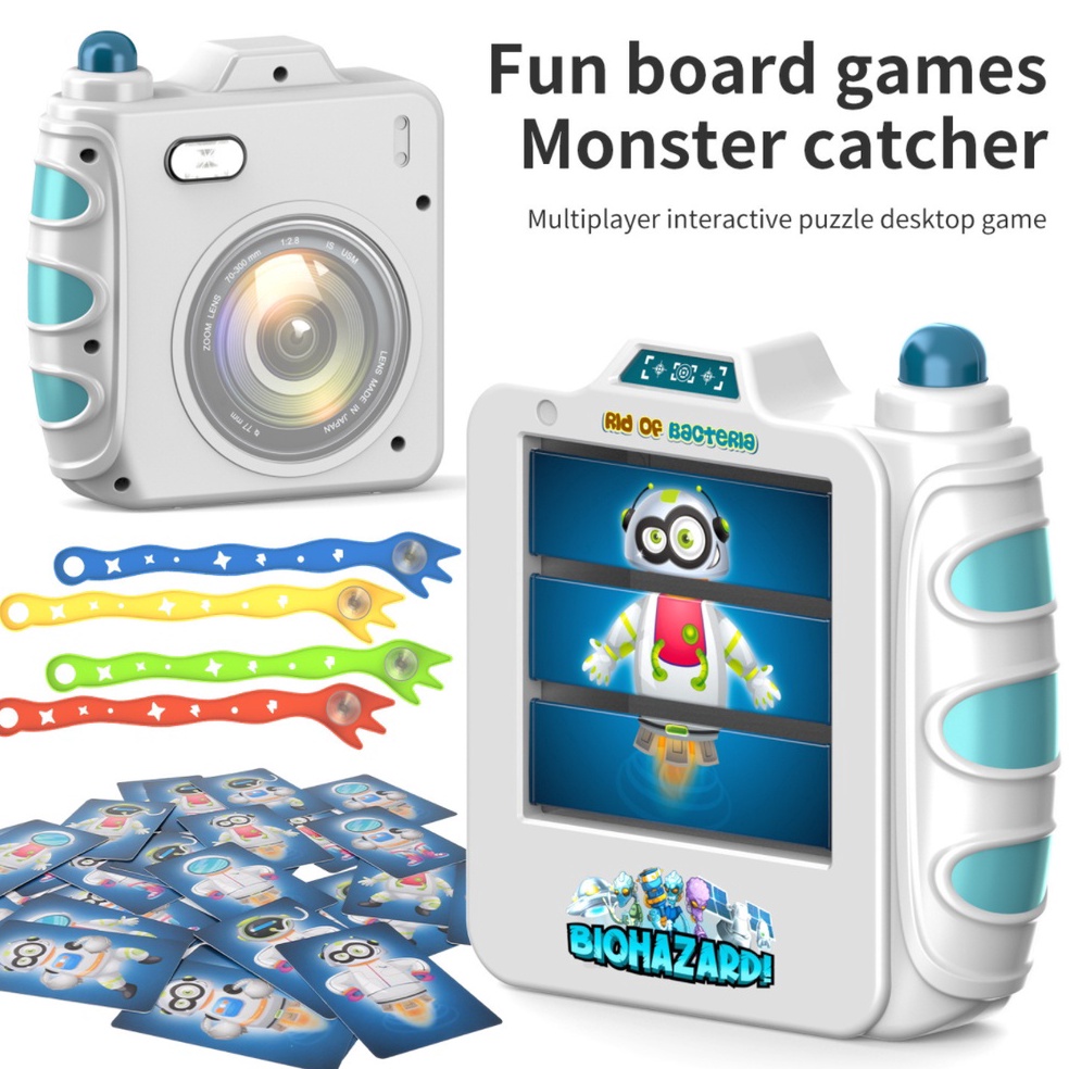 Jual Produk Premium.. [LOGU] Mainan ketangkasan monster catcher, Mini ...