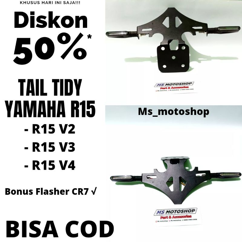 Jual TAIL TIDY DAN SEN RUNING R15V2 R15V3 R15V4 | Shopee Indonesia