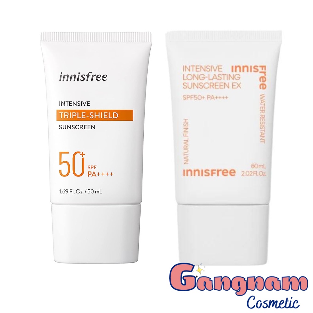Jual Innisfree Intensive Triple shield Sunscreen SPF50+ PA++++ 50ml / Long-lasting Sunscreen EX ...
