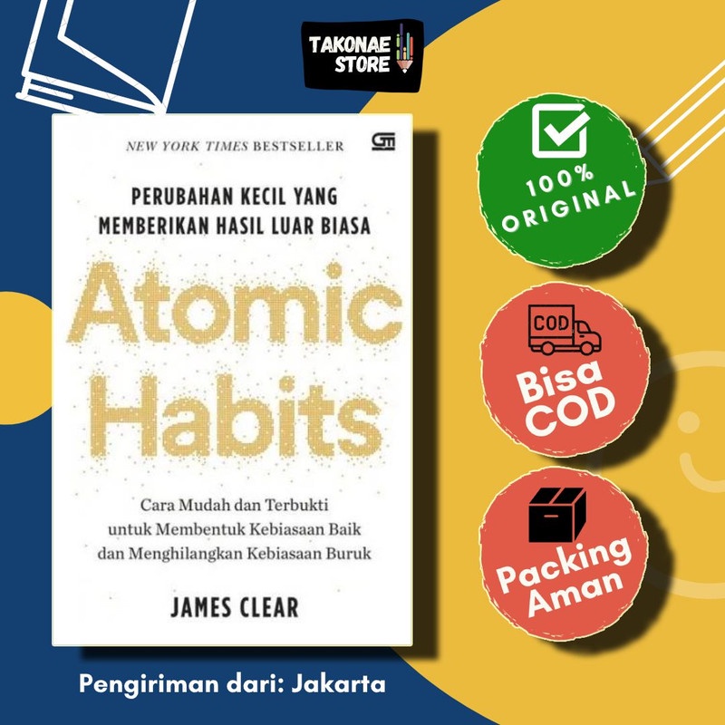 Jual Atomic Habits - James Clear | Shopee Indonesia Jual Atomic Habits - James Clear | Shopee Indonesia