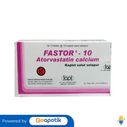 Jual FASTOR 10 MG BOX 30 KAPLET | Shopee Indonesia