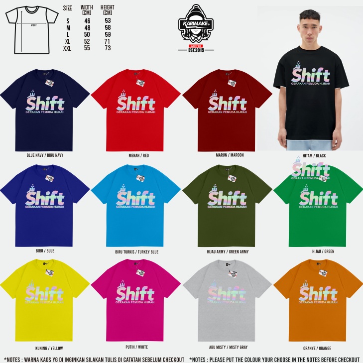 Jual KRMK Kaos T Shirt Islami SHIFT Gerakan Pemuda Hijrah HOLOGRAM Kaos ... Jual KRMK Kaos T Shirt Islami SHIFT Gerakan Pemuda Hijrah HOLOGRAM Kaos ...