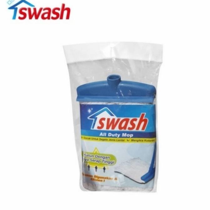 Jual Refill Swash All Duty Mop By Fackelman-Refil Kain Pel | Shopee ...
