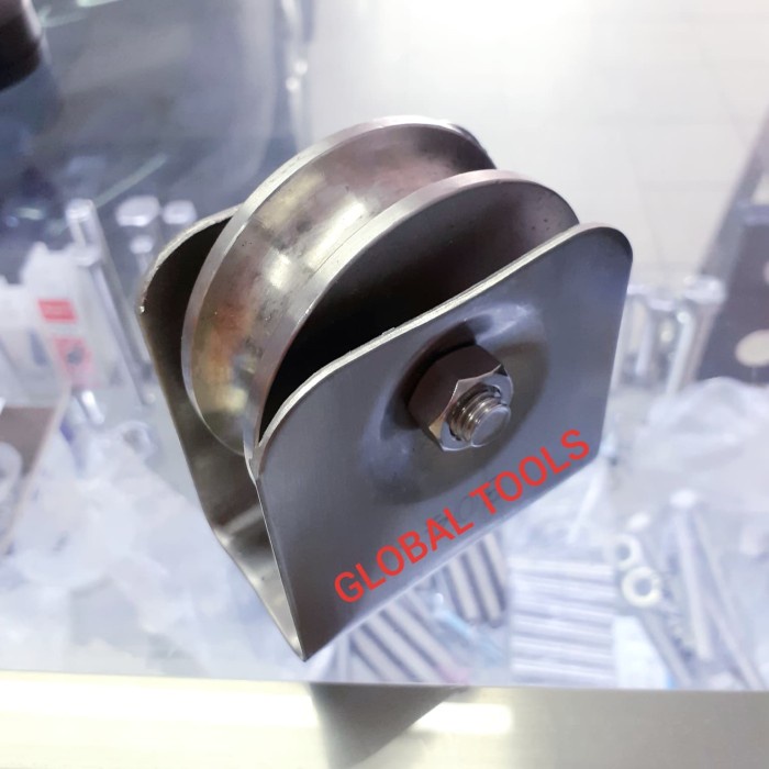 Jual Roda Sling Stainless 201 Ukuran 4 Inch Roda Katrol Ss Roda Pagar ...
