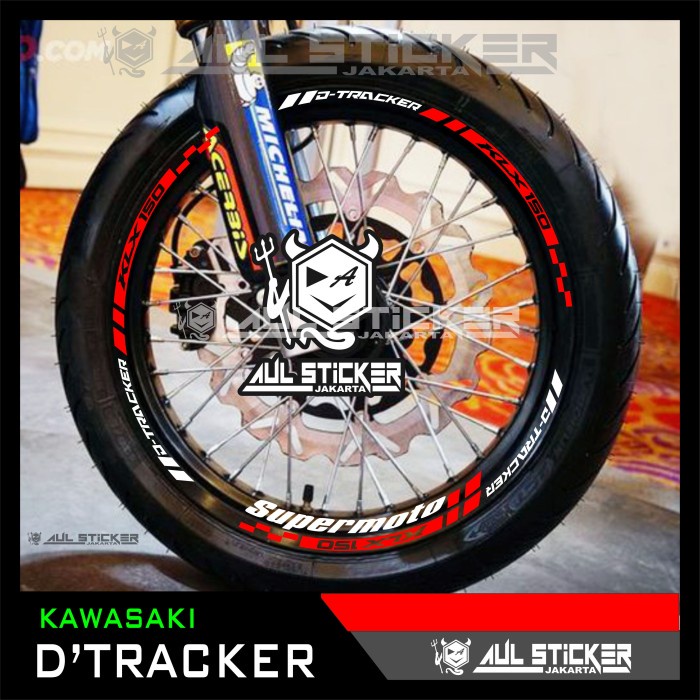 Jual STICKER VELG KLX D'TRACKER CUSTOM | Shopee Indonesia