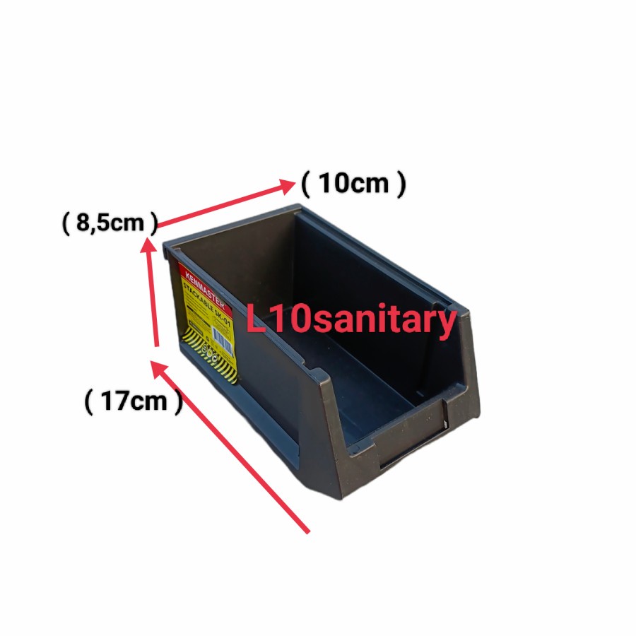 Jual Kotak Plastik Stackabel Mono Rakko Rako /Box Kotak Rak komponen ...
