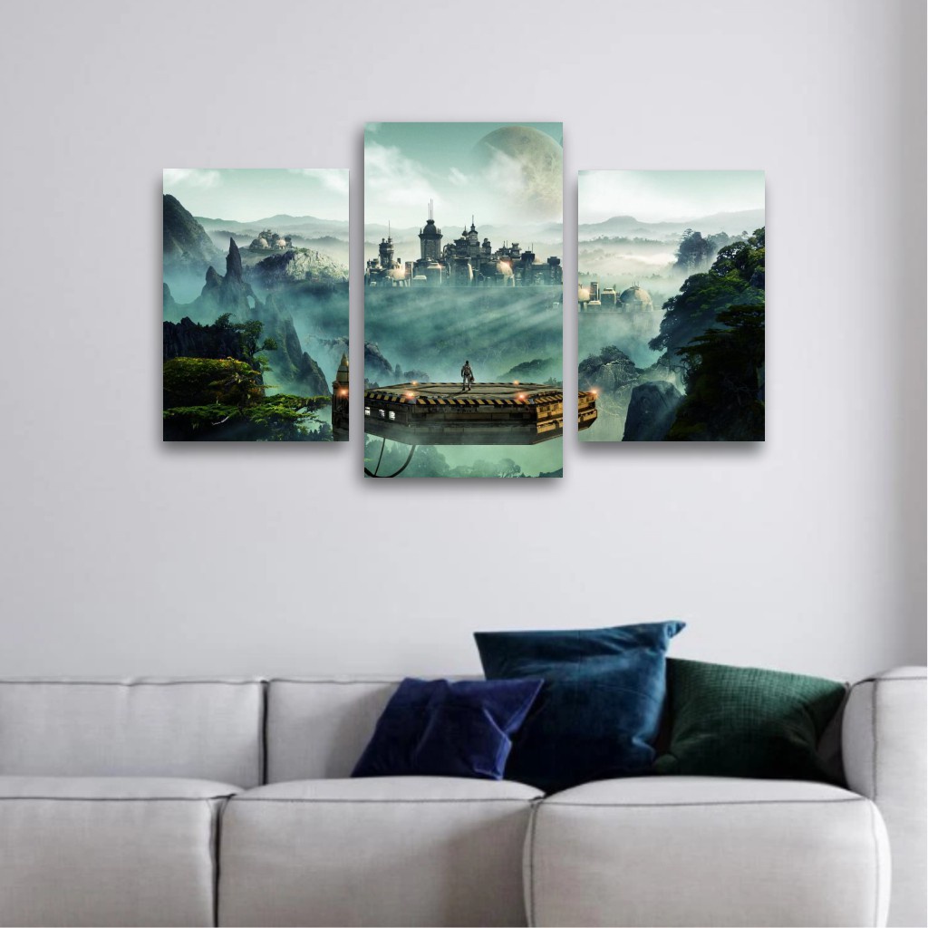 Jual Poster Kayu "Game Scenery" Multipanel | Shopee Indonesia