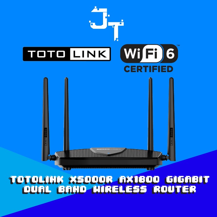 Jual Totolink X5000r Ax1800 Wifi 6 Gigabit Dual Band Wireless Router Shopee Indonesia