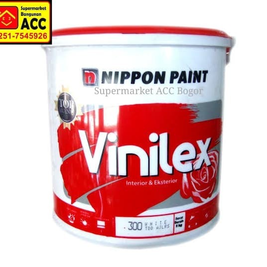 Jual Cat Tembok Vinilex Putih / Cat Tembok Vinilex 300SS dan 300 Putih ...