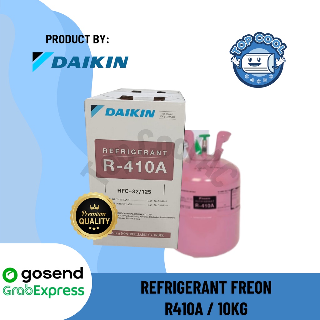 Jual Refrigerant / Freon Merk Daikin R410A 10KG | Shopee Indonesia