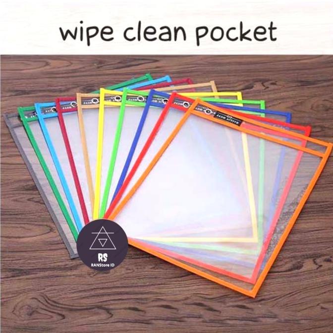 Jual Wipe Clean Pocket Rewritable Sheet Bisa Untuk Buku Gakken Vertical ...