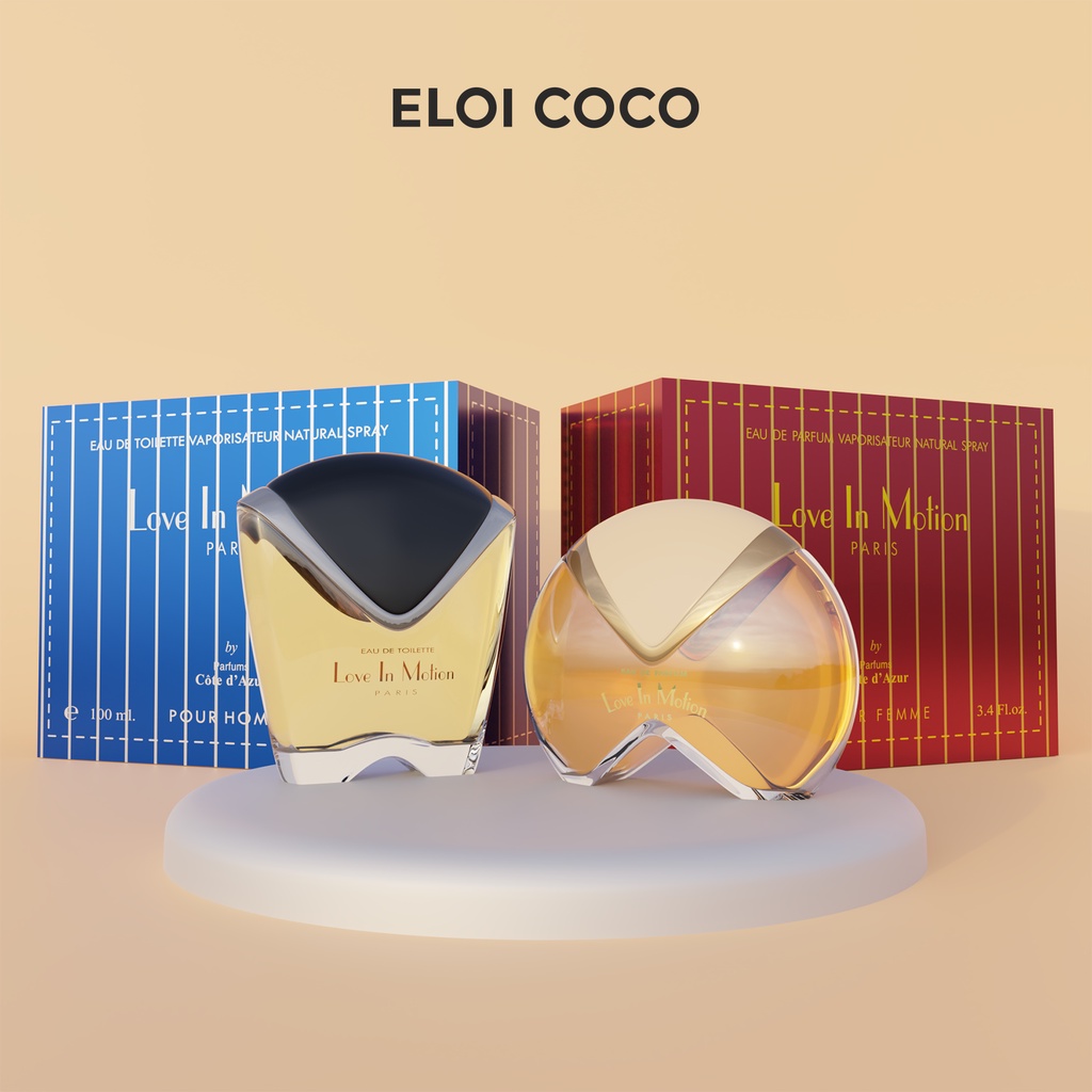 Jual Bundle Eloi Coco - Love in Motion Classic Woman & Man Eau de ...