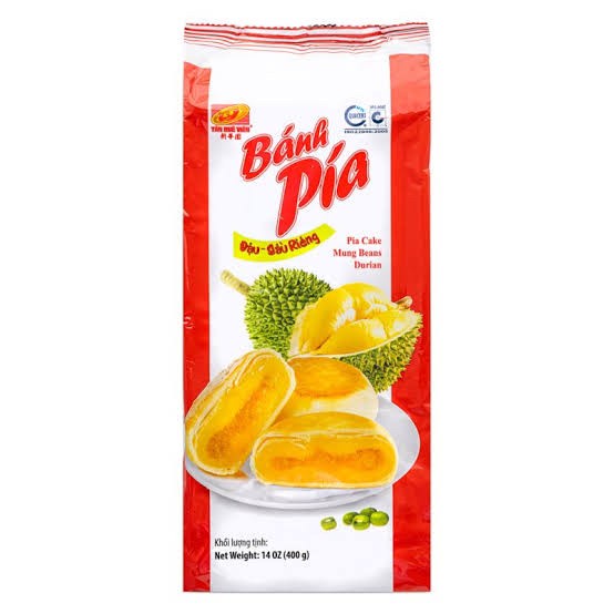 Jual BANH PIA CHAY PIA DURIAN VIETNAM 400G BAKPIA DURIAN TAN HUE VIEN ...