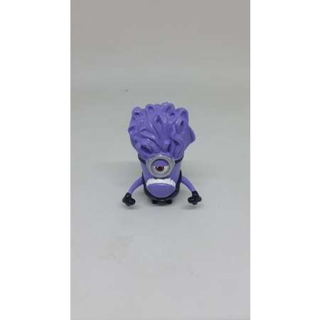 Jual figure despicable me 2 purple minion original think way | Shopee ...
