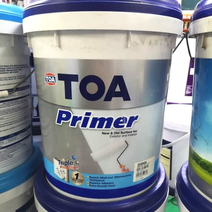 Jual TOA PRIMER CAT DASAR INTERIOR EXTERIOR 20 L SEALER CAT TEMBOK ...
