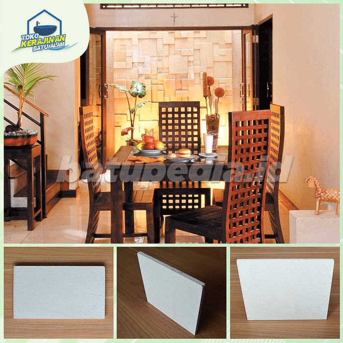 Jual Batu Alam Dinding Paras Jogja Putih Bisa Ukuran Kombinasi | Shopee ...