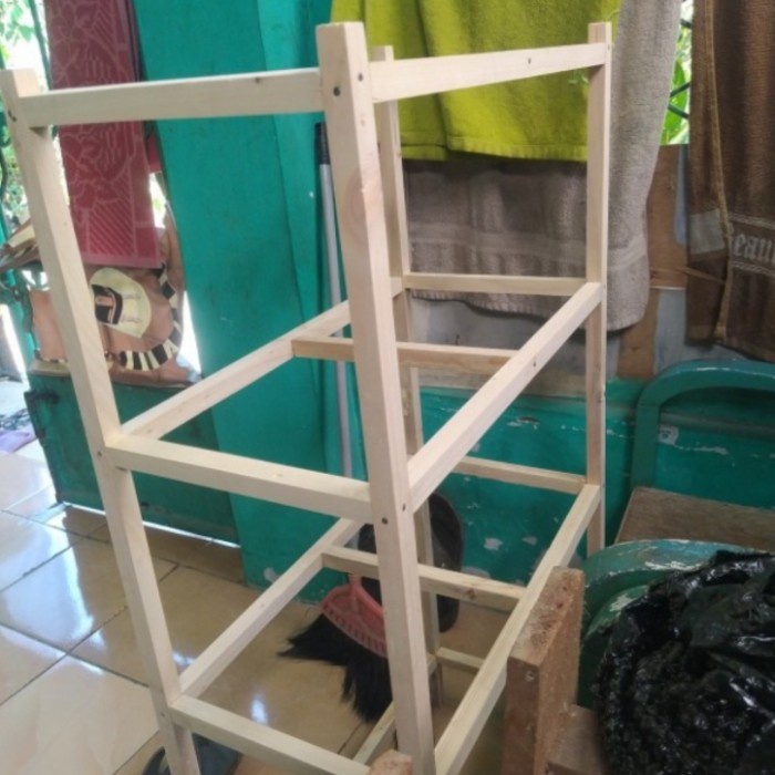 Jual Peralatan Dapur - List Kayu Pinus 2x2 cm Panjang 100cm Isi 10 ...