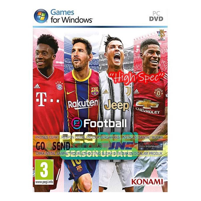 Jual Pes 2021 | Efootball Pes 2021 | Cd Dvd Game | Pc Game | Gaming ...