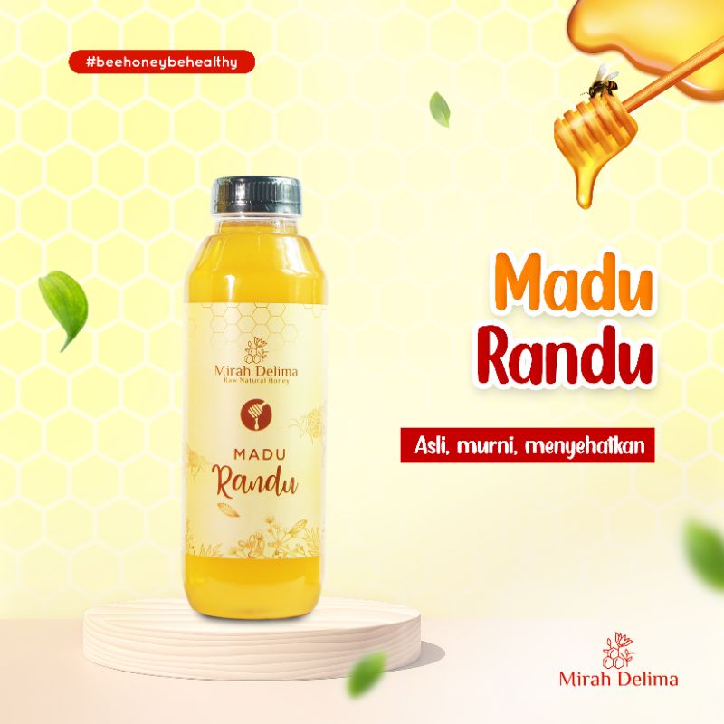 Jual Madu Randu - Raw Natural Honey - 500 ml | Shopee Indonesia
