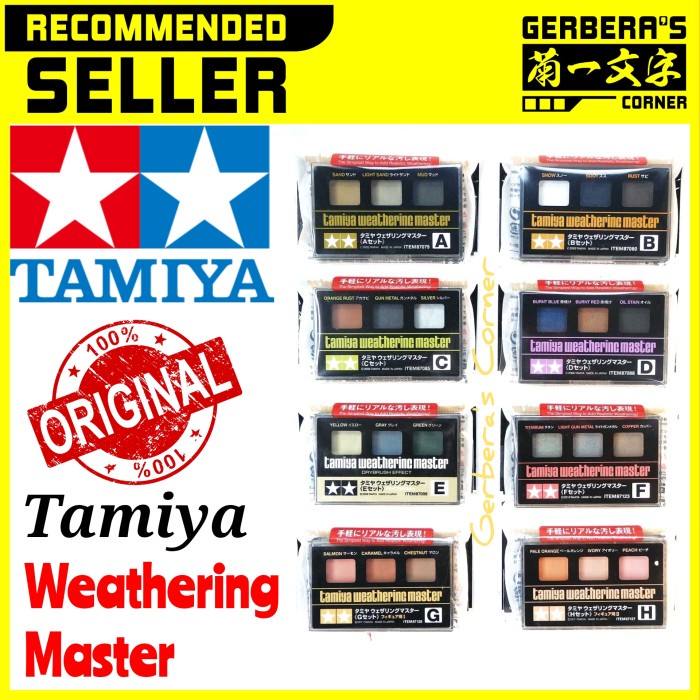 Jual HOT SALE!!! TAMIYA WEATHERING MASTER EFFECT CAT EFEK MOKIT RUST ...