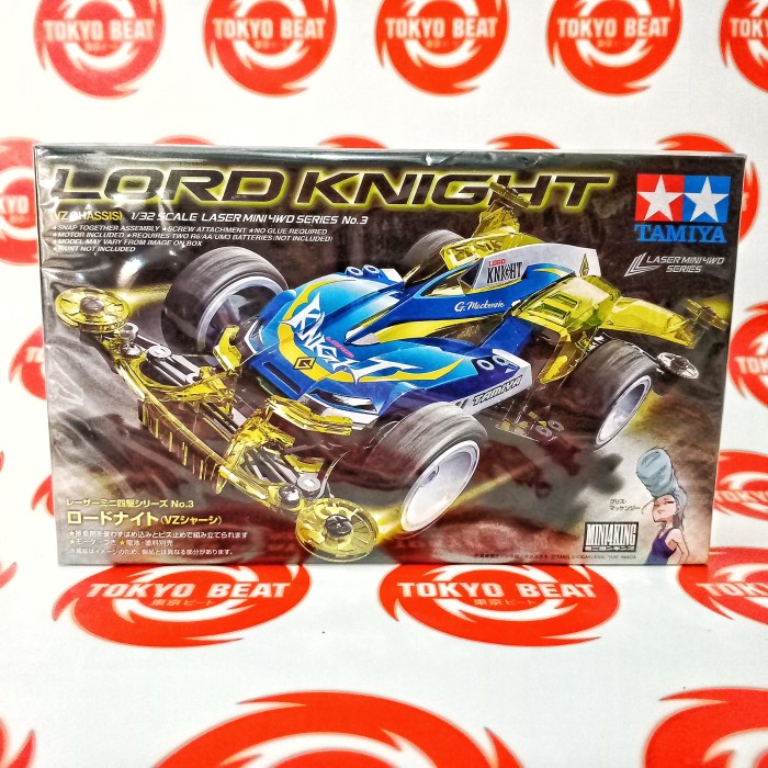 Jual PROMO!!! TAMIYA LASER MINI 4WD LORD KNIGHT TERMURAH | Shopee Indonesia