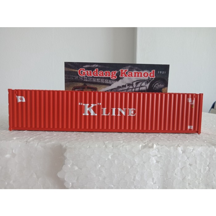 Jual PROMO!!! MINIATUR KERETA WALTHERS HO 40 FT RIB-SIDE CONTAINER K ...