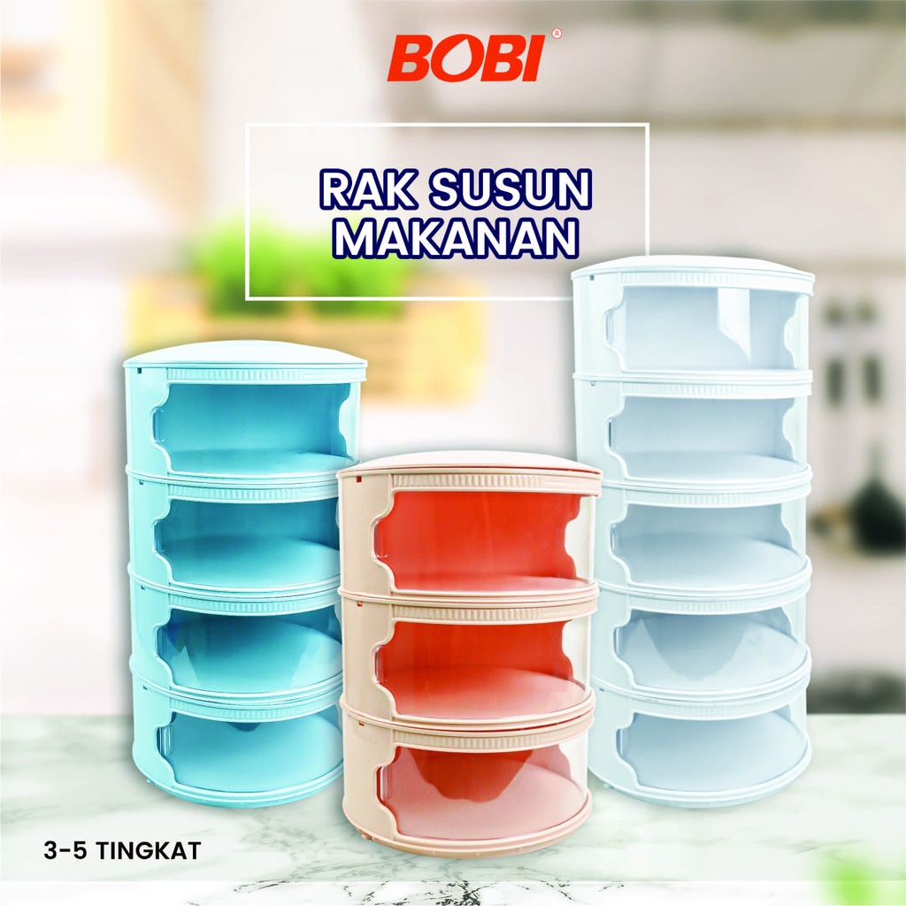 Jual Rak Susun Makanan Variasi Warna Tebaru (NEW) // Tempat Display ...