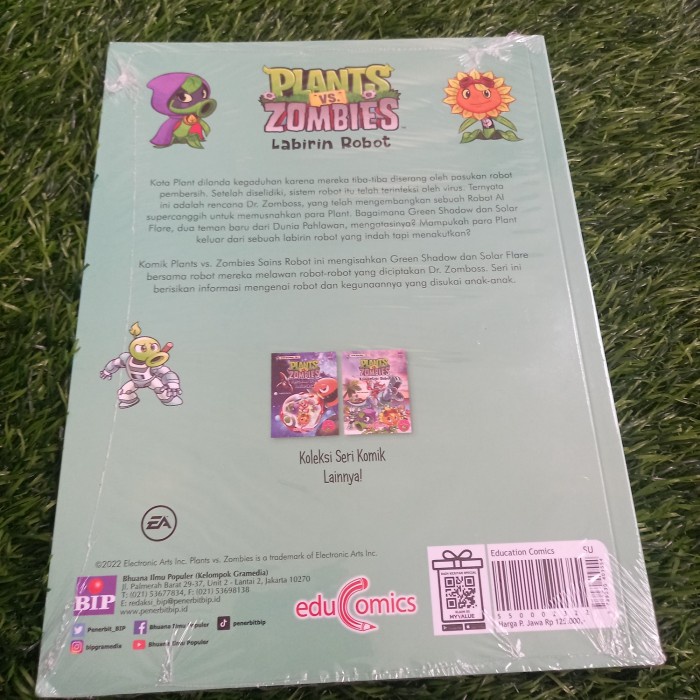 Jual MUST HAVE!! BUKU KOMIK SAINS ROBOT VOL 1 PLANTS VS ZOMBIES LABIRIN ...