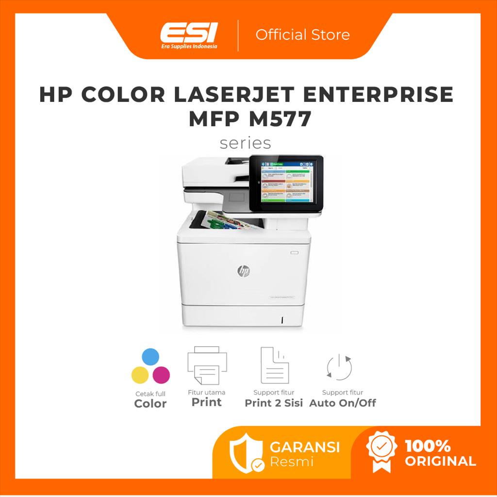 Jual HP LaserJet Enterprise MFP M577 Series (B5L48A) | Shopee Indonesia