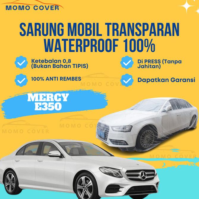 Jual MERCY E350 E230 C250 Cover Mobil Plastik transparan Tebal ...