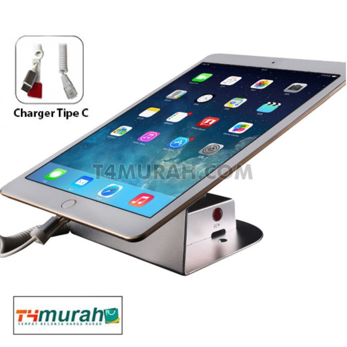 Jual Bestseller Alarm Display Pengaman Tablet 4 Inch Alarm Security ...