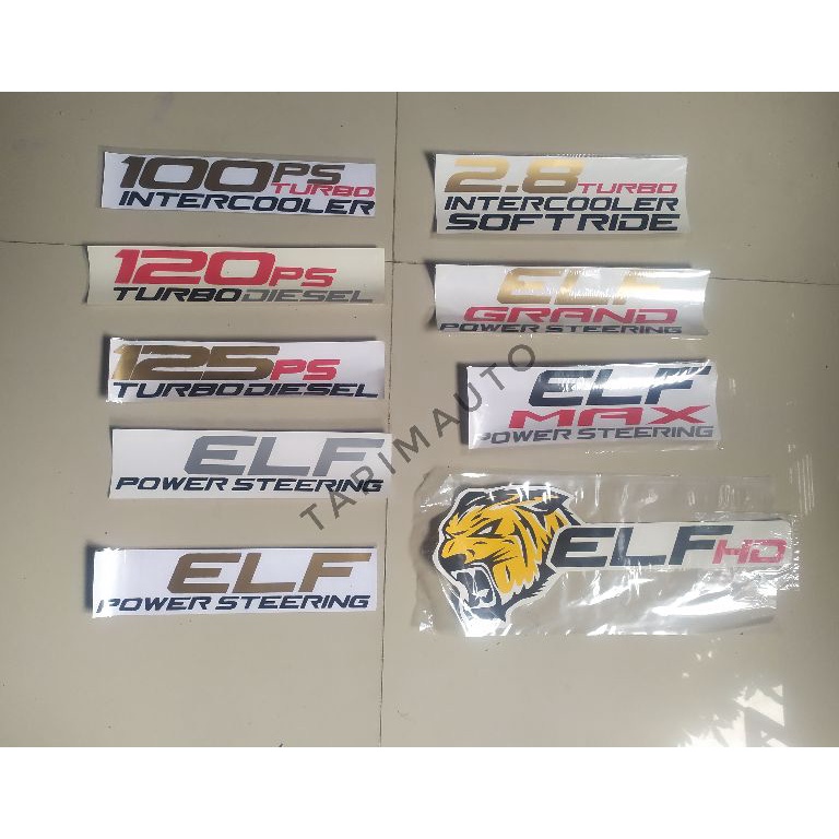 Jual fxz90 Stiker isuzu elf / stiker isuzu elf macan / stiker elf macan ...