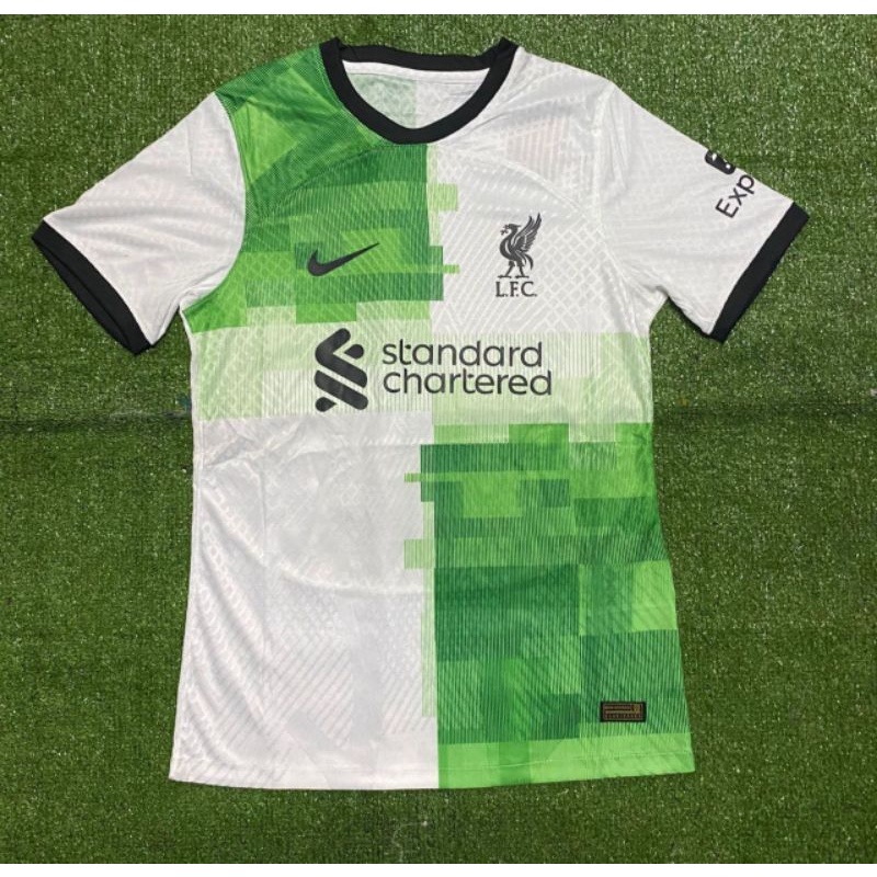 Jual Jersey Bola Grade Ori Player Issue PI Liverpool LFC lfc Away 2023 ...