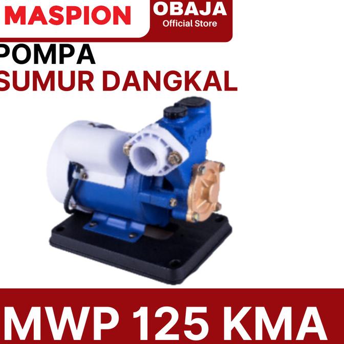 Jual Pompa Air Sumur Dangkal Mwp 125 Kma Maspion Haadiahkartu | Shopee ...