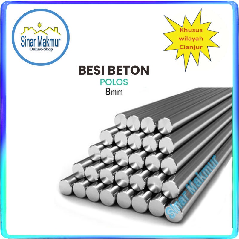 Jual Besi Beton Behel Polos 8 MM | Shopee Indonesia