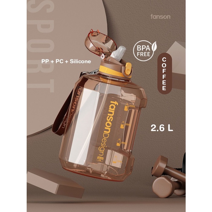 Jual botol minum anak Botol Minum 2liter Extra Large Fanson Plastik ...