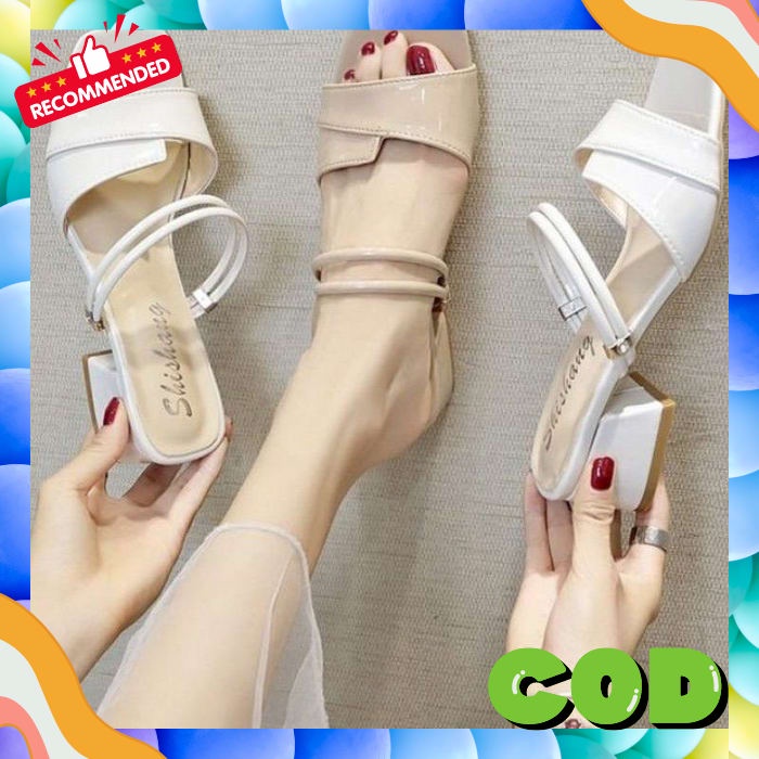 Jual High Heels Pesta Wanita Kekinian Import Sandal Hak Tinggi Remaja ...