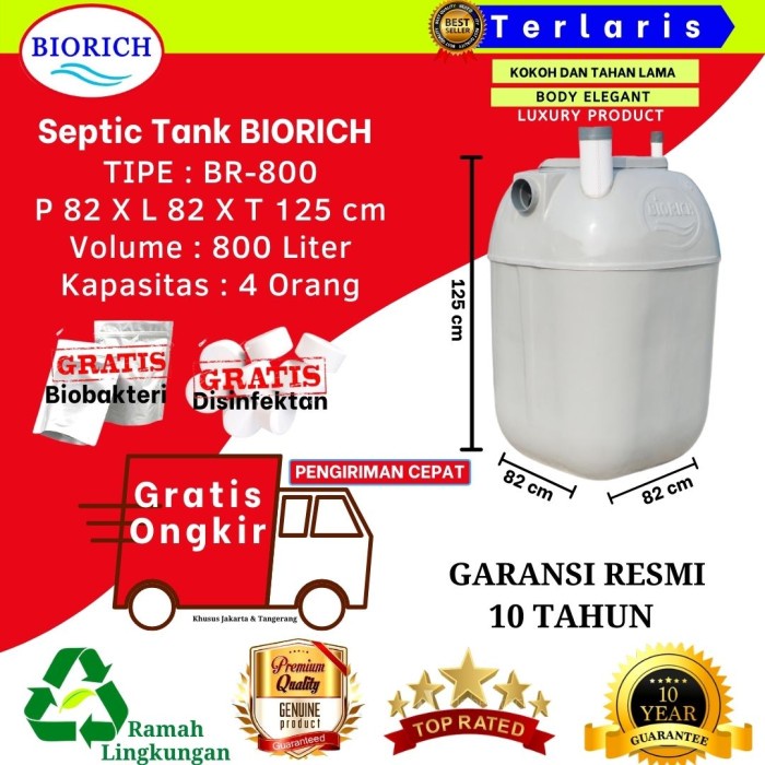 Jual Terlaris Septic Tank Bio, Biotank, Biotech, Biofil, Tangki ...