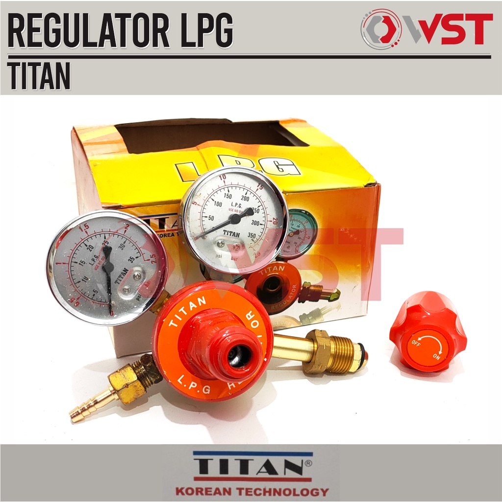Jual Titan Regulator LPG / Regulator Las LPG / Regulator Propane ...