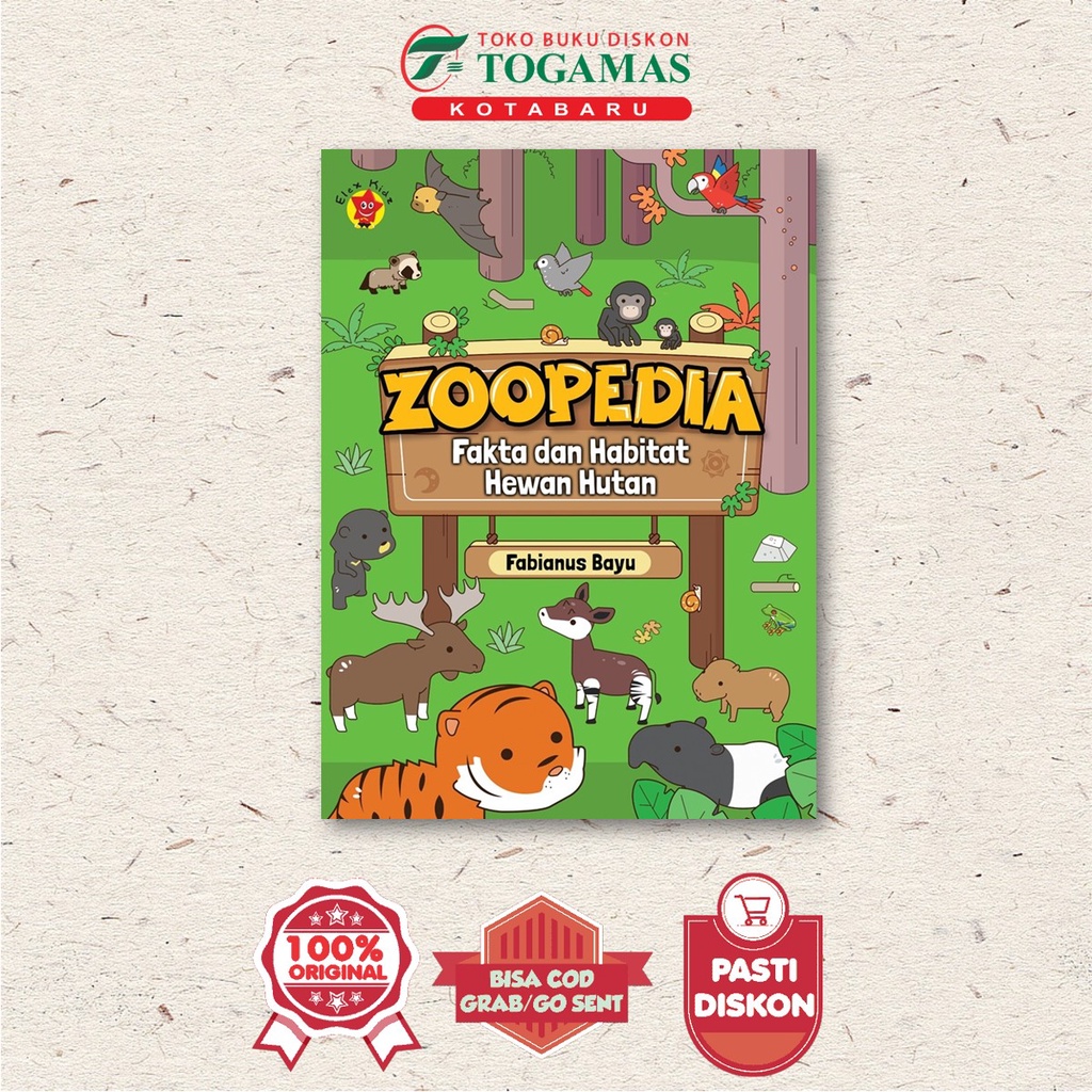 Jual ZOOPEDIA: FAKTA DAN HABITAT HEWAN HUTAN - FABIANUS BAYU | Shopee ...