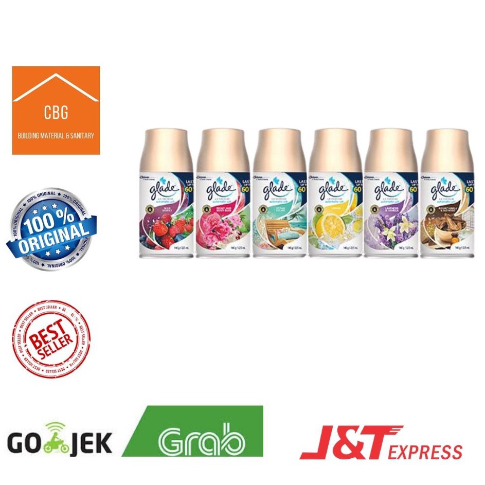 Jual Rekomendasi Glade Matic Spray Refill 225ml / 146gr - AEROSOL (KHUSUS PULAU JAWA) | Shopee ...