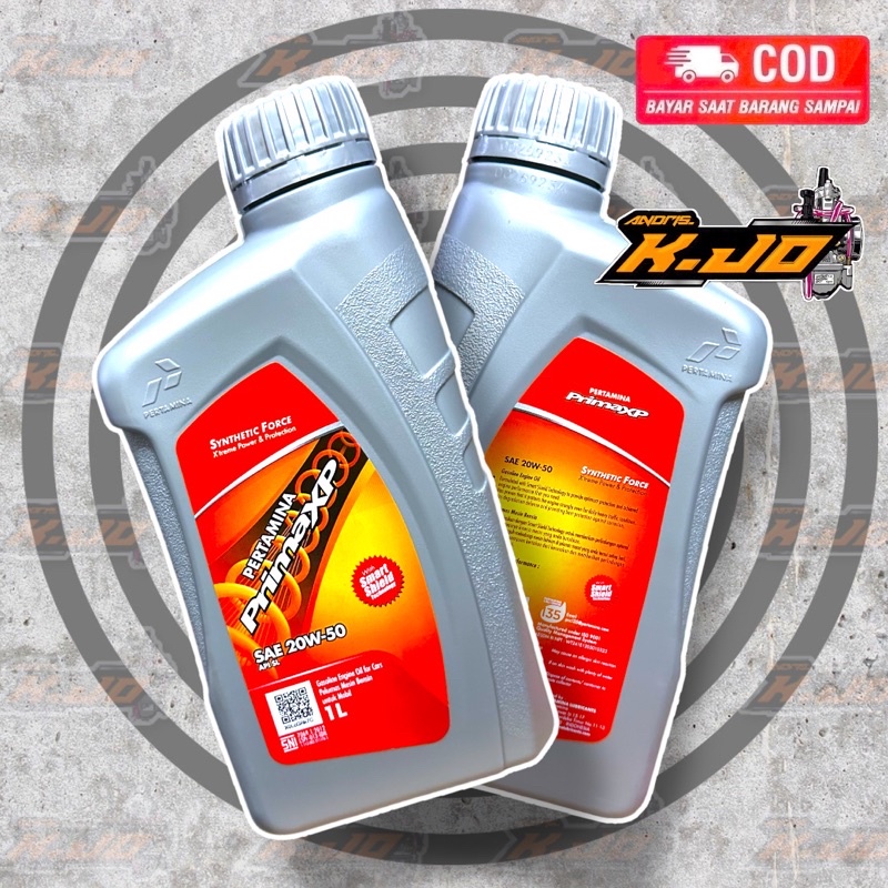 Jual Oli Pertamina Mobil Mesin / Oli Pertamina Prima XP 1000ML SAE 20W ...
