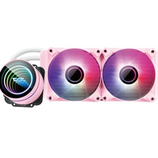 Jual Aigo DarkFlash TWISTER DX-240 PINK ARGB LED 240mm AIO Liquid ...