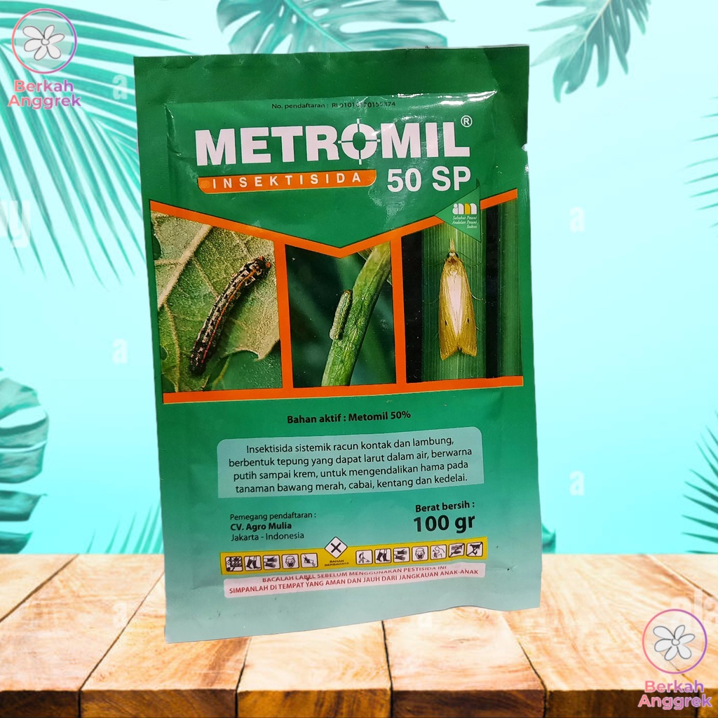 Jual Metromil 100 Gram Metomil Insektisida Tanaman | Shopee Indonesia