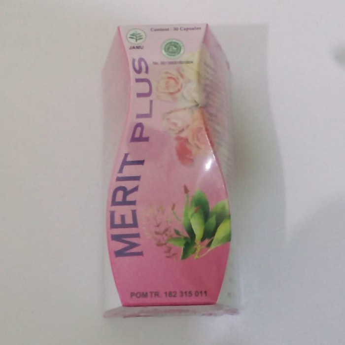 Jual Obat Herbal Pelangsing Tubuh Merit Plus Botol @30 Kapsul | Shopee ...