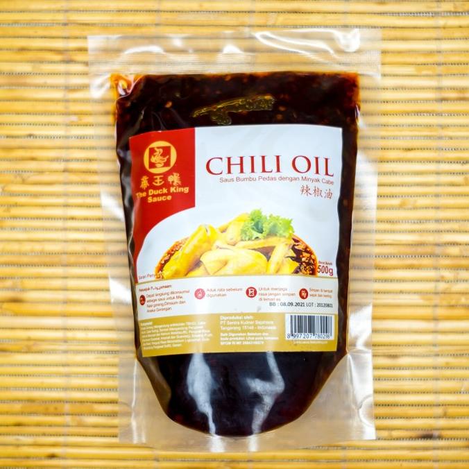 Jual Chili Oil / Minyak Cabe - The Duck King Sauce 500g | Shopee Indonesia