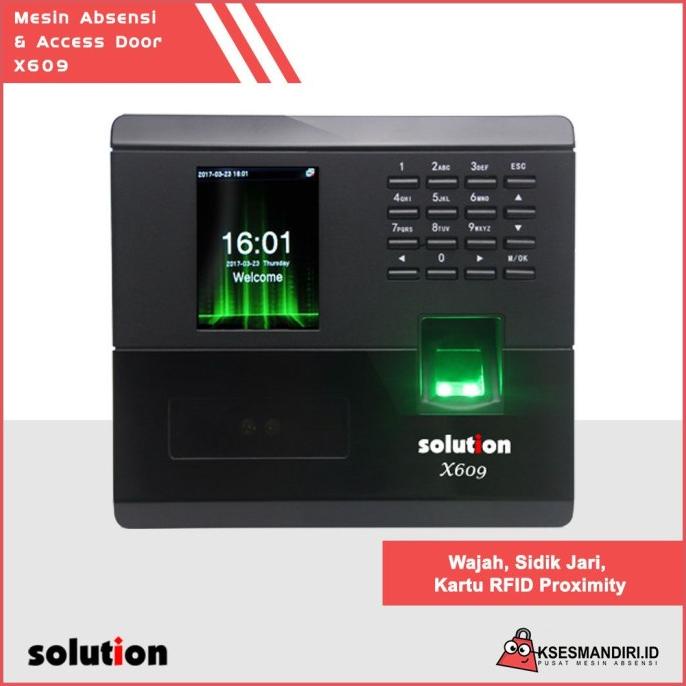 Jual Mesin Absensi dan Access Door Solution X609 | Shopee Indonesia