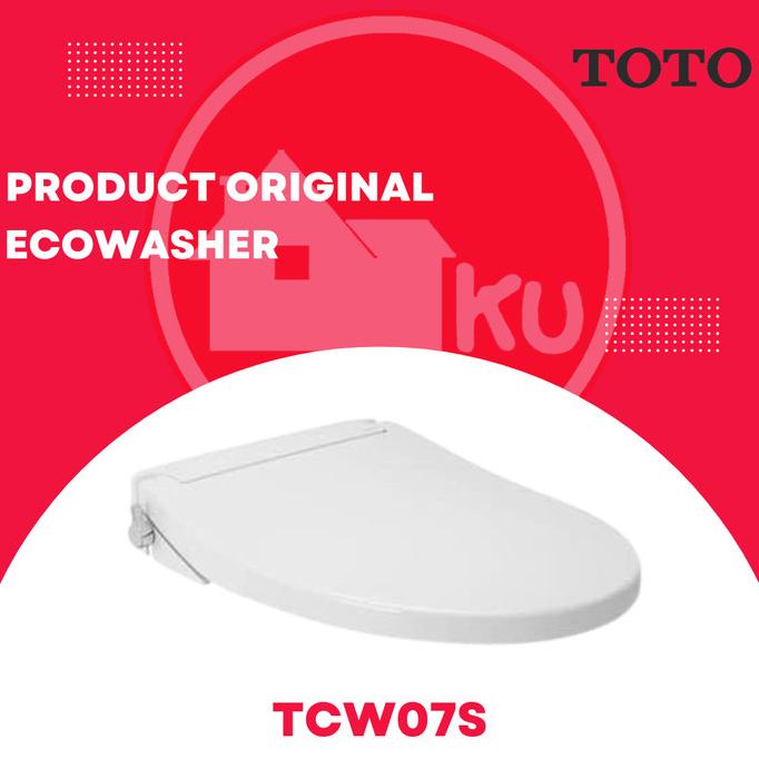 Jual TUTUP KLOSET TOTO TCW07S ECO-WASHER (SOFT CLOSING MODEL) | Shopee ...