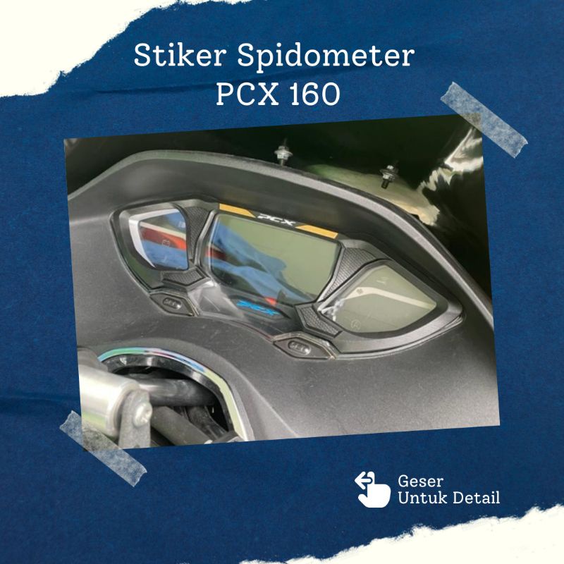 Jual Stiker Speedometer Pcx 160 Karet Antigores Spidometer Pcx 160 ...