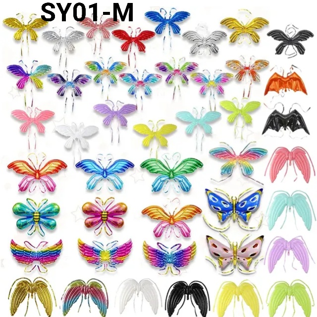 Jual SY01-M Balon foil kostum sayap besar kupu kupu angel butterfly ...
